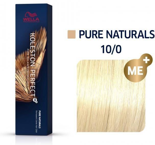 Wella Koleston Perfect Me+ Pure Naturals 10/04 60 ml - Zonnebankbenodigdheden.nl